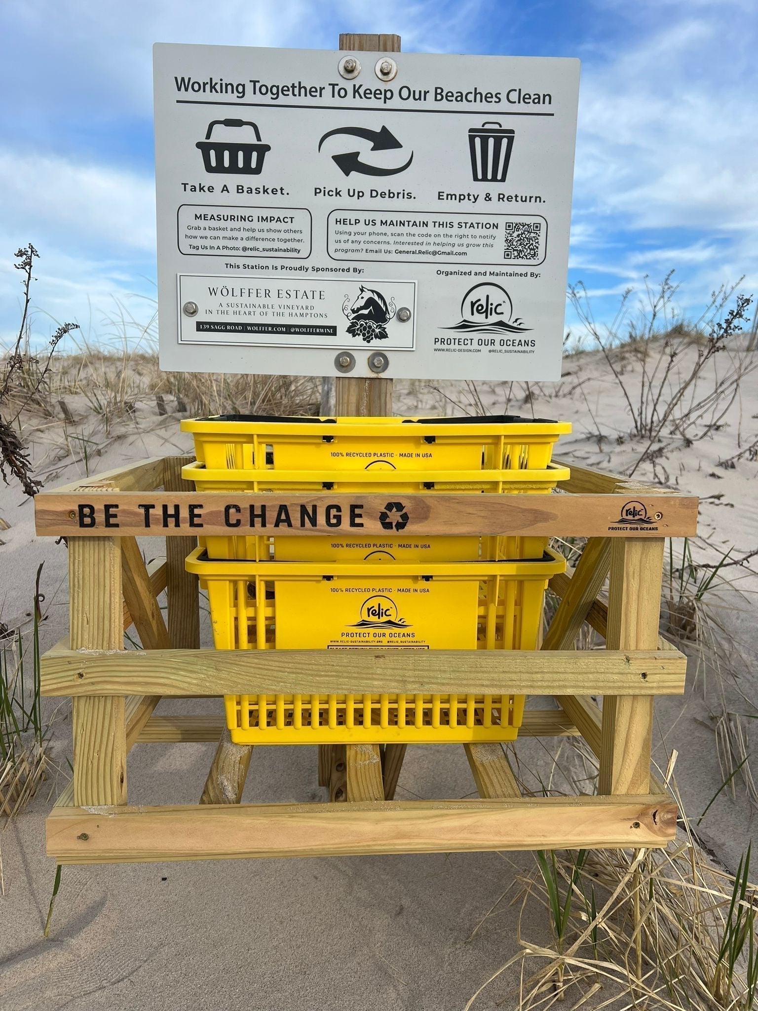 How Wölffer Estate Vineyard is Helping Keep Our Beaches Clean – Relic
