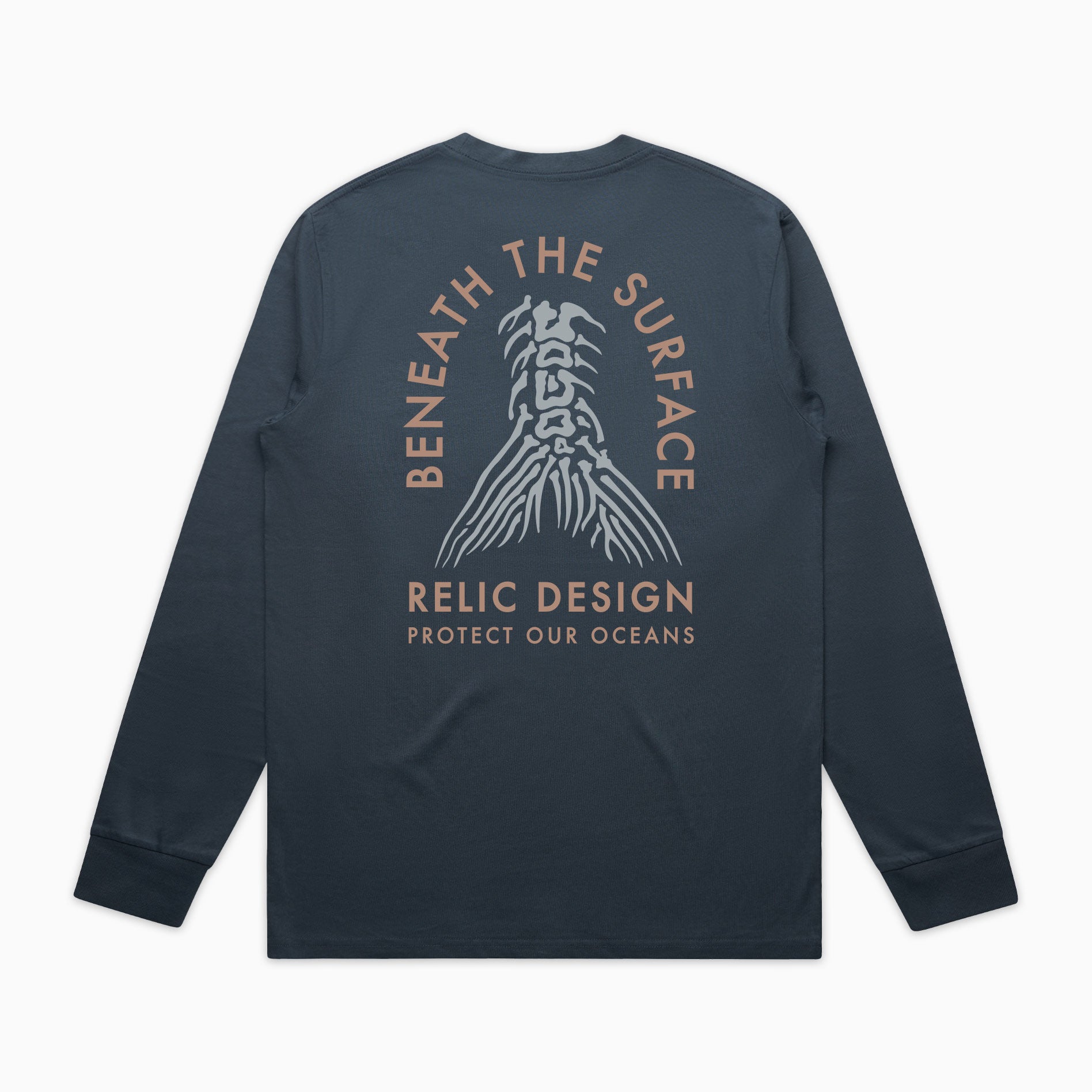 Beneath the Surface Long-Sleeve - Deep Sea Blue – Relic