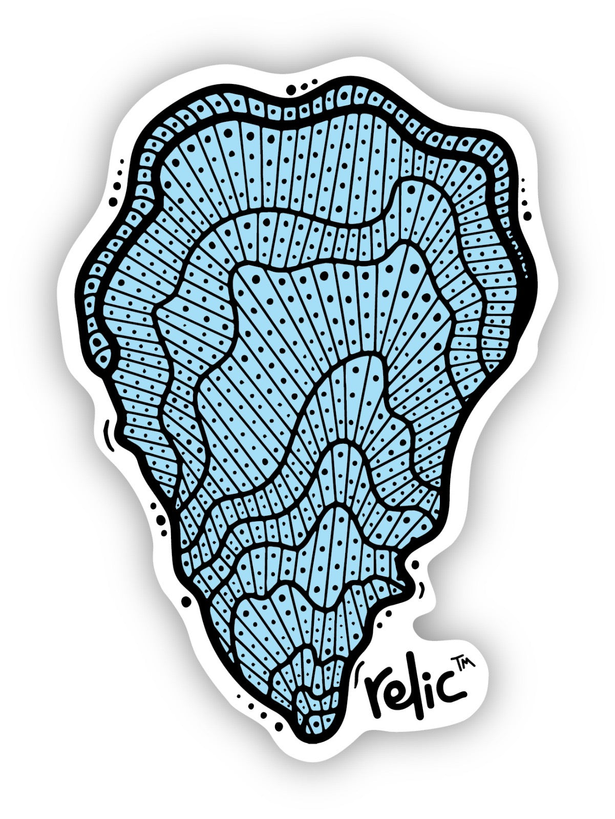 Oyster Sticker – Relic