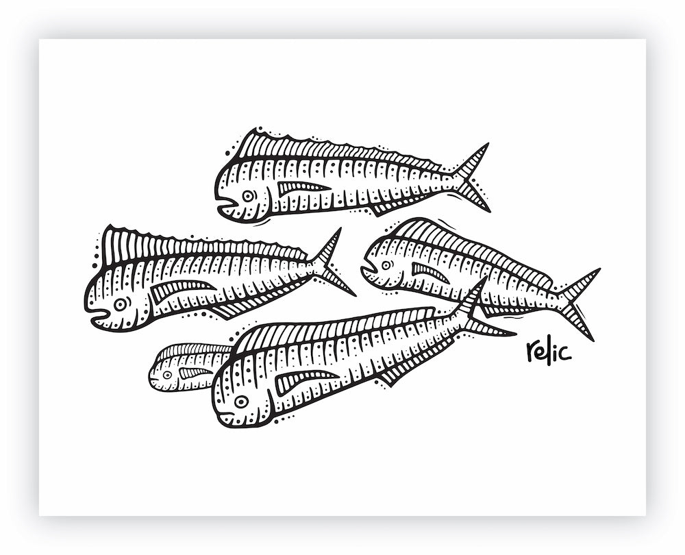 Mahi Mahi Print – Relic