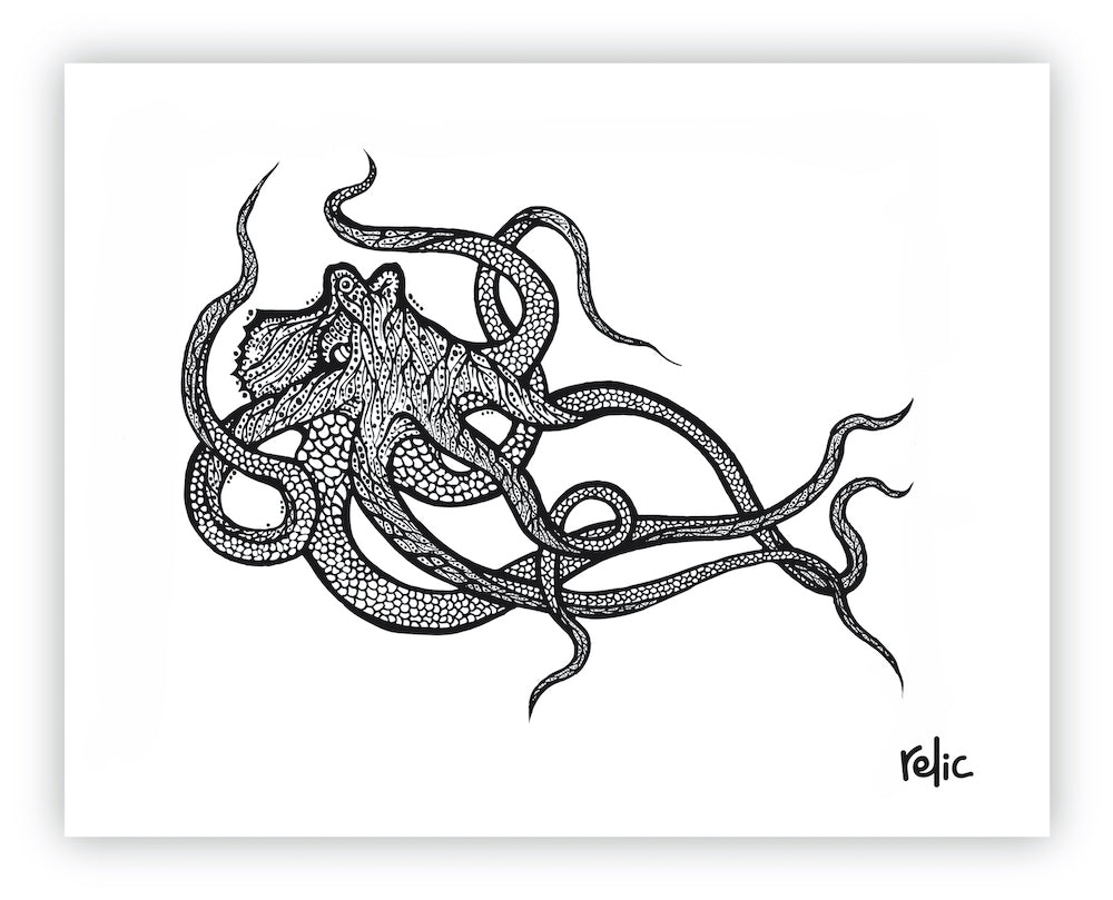 Octopus Print – Relic